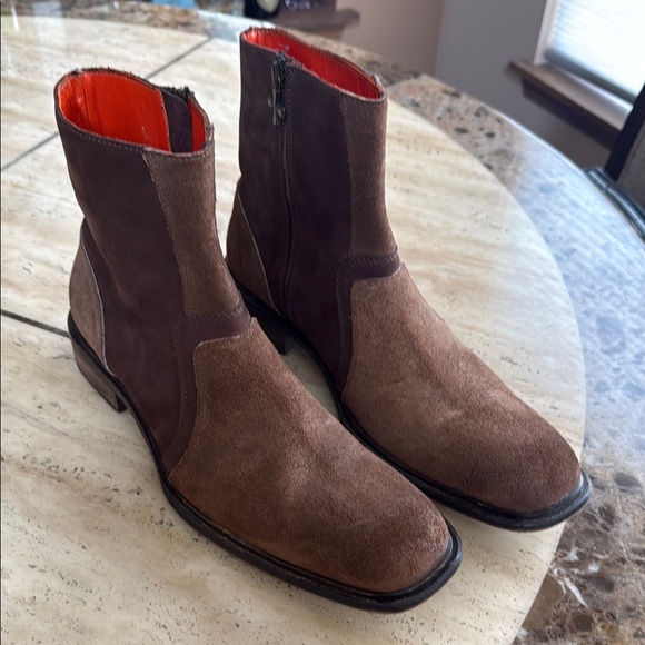 Mark Nason | Shoes | Mark Nason Brown Suede Chelsea Boots | Poshmark